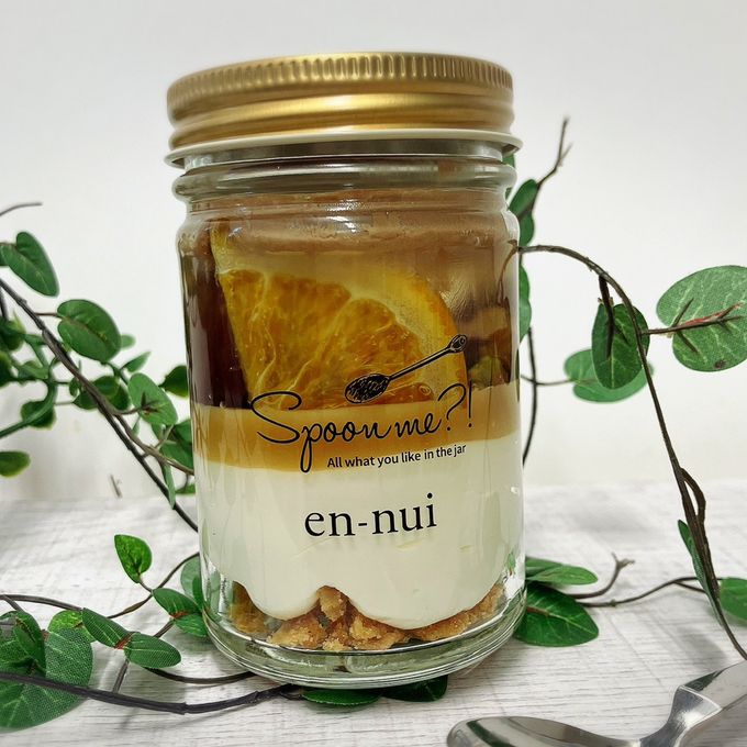 はちみつフロマージュパルフェ《キャラメル＆ミルク》（HACHIMITSU SWEETS en-nui） | Cake.jp