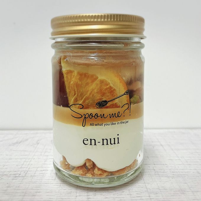 はちみつフロマージュパルフェ《キャラメル＆ミルク》（HACHIMITSU SWEETS en-nui） | Cake.jp