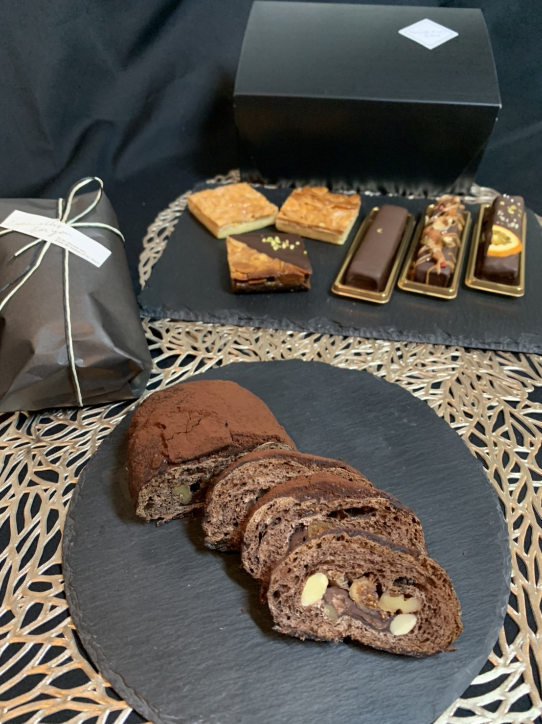 ★シュトレン＆ブラウニーギフトBOX★クリスマス限定☆お誕生日プレゼントや記念日にも♪（tassy） | Cake.jp