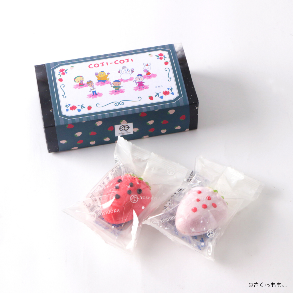 「COJI-COJI」イチゴ最中（吉岡製菓） | Cake.jp