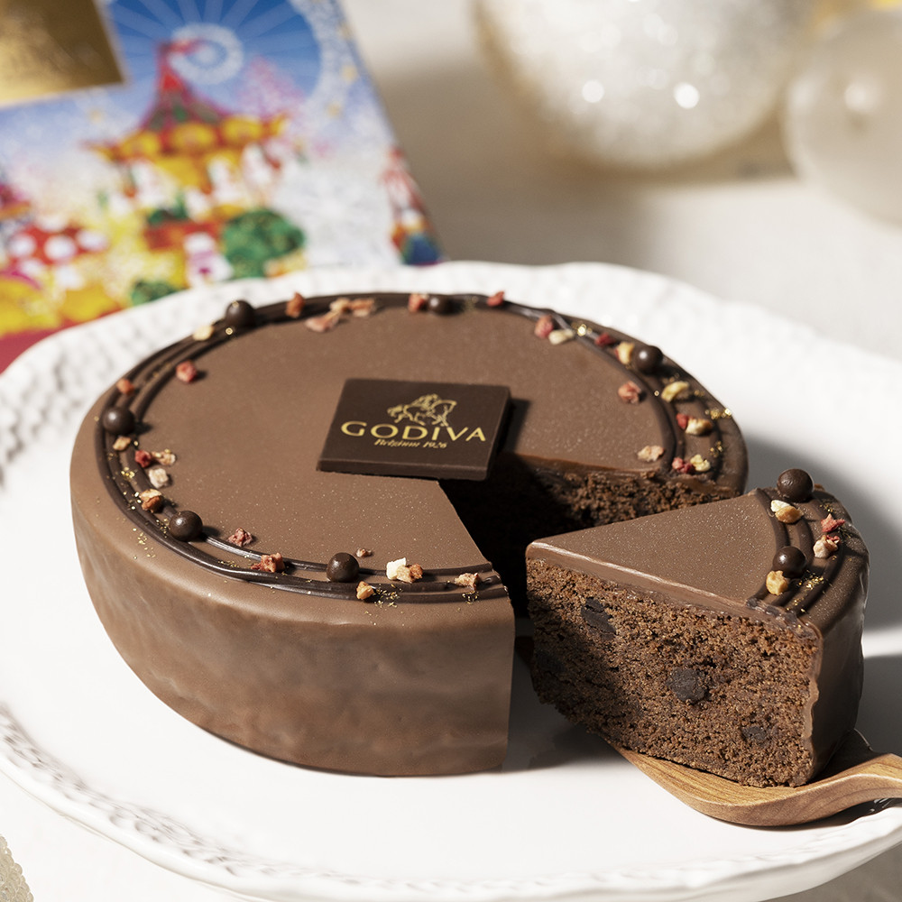 【GODIVA】クリスマス ガトー オ ショコラ（GODIVA） | Cake.jp