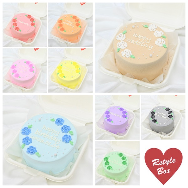 【ランチボックス】薔薇のデザインケーキ♪ （Rstyle） | Cake.jp