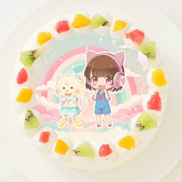 【TAMAchan】丸型写真ケーキ 5号 15cm（Cake.jp ORIGINAL） | Cake.jp