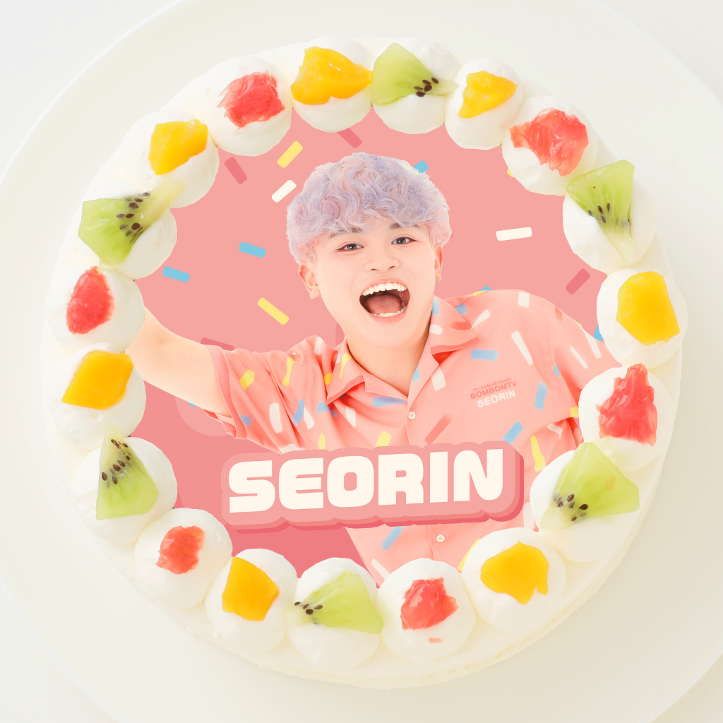 【ボンボンTV】せおりん 丸型写真ケーキ 5号 15cm（Cake.jp ORIGINAL） | Cake.jp