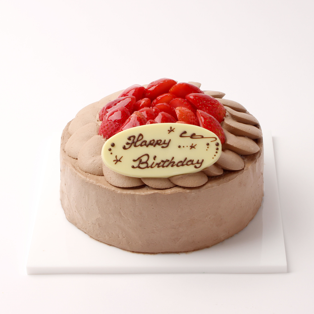 イチゴ生チョコデコレーションケーキ 6号 18cm（株式会社DADACA） | Cake.jp