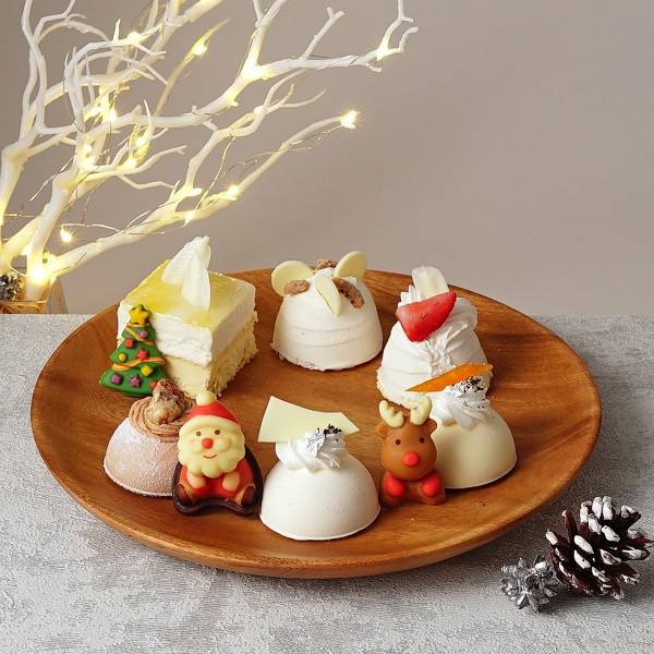 【10 Mineets】White Christmas Cake 6種 （Cake.jp ORIGINAL） | Cake.jp