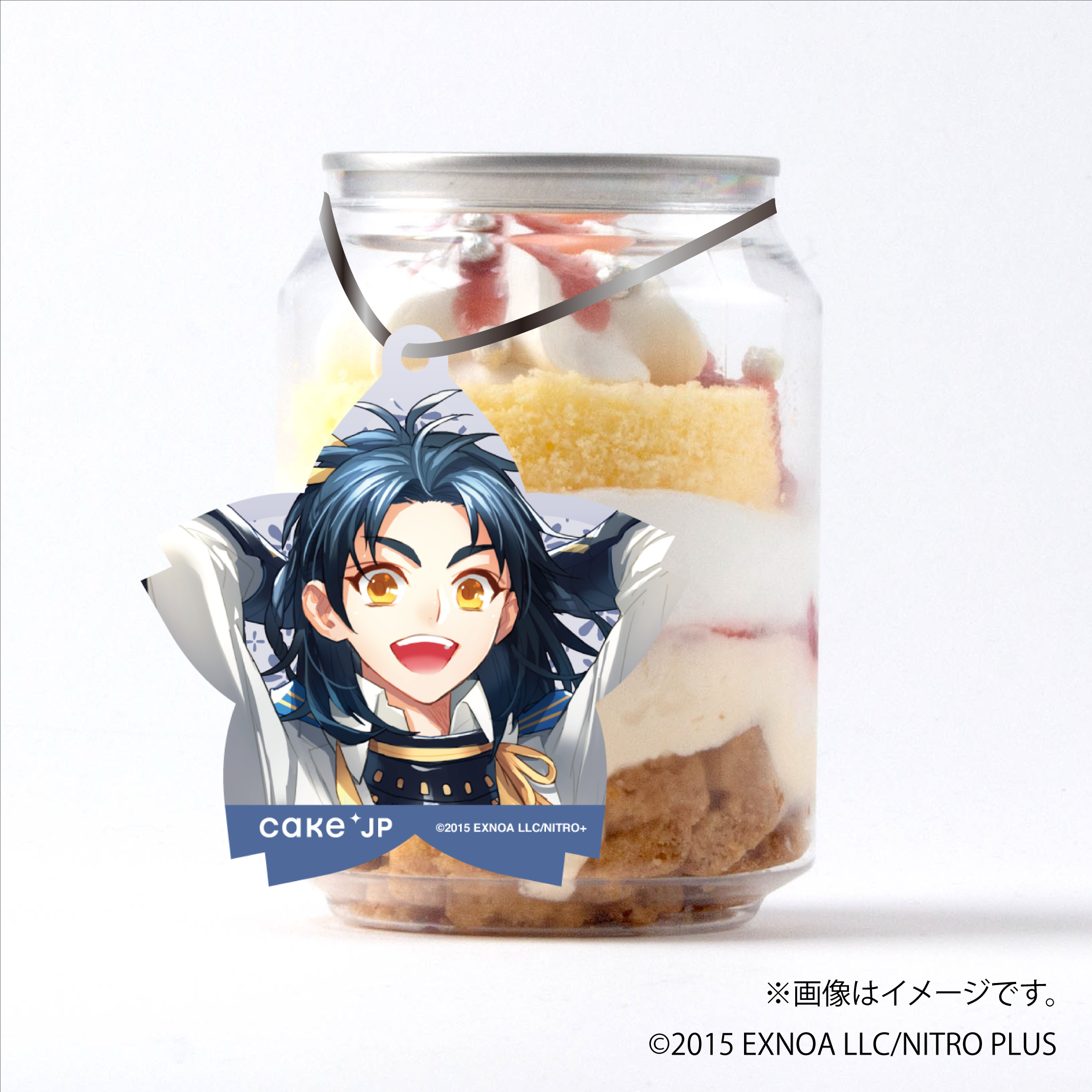 「刀剣乱舞ONLINE」 太鼓鐘貞宗 タグ付きケーキ缶（イチゴカスタード）（Cake.jp ORIGINAL） | Cake.jp