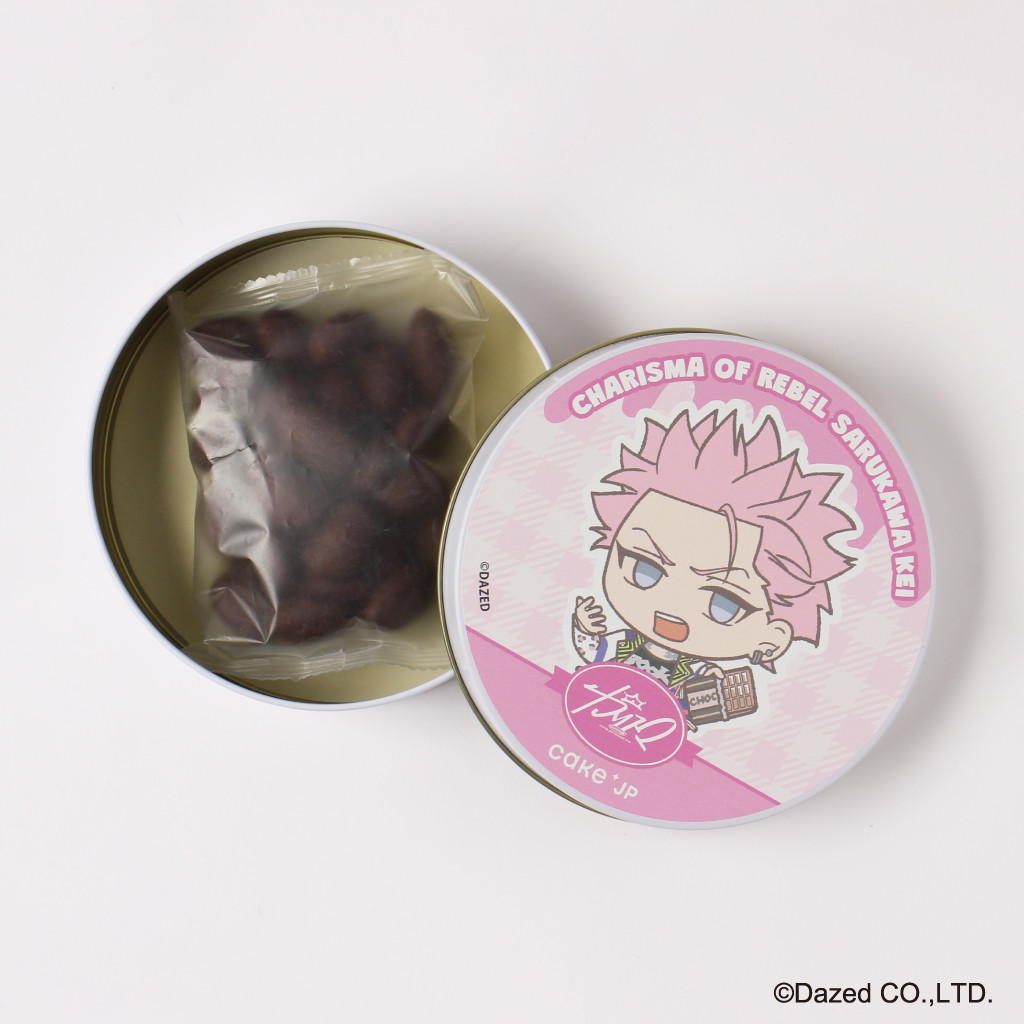 「カリスマ」猿川慧 アーモンドチョコレート缶（株式会社DADACA） | Cake.jp