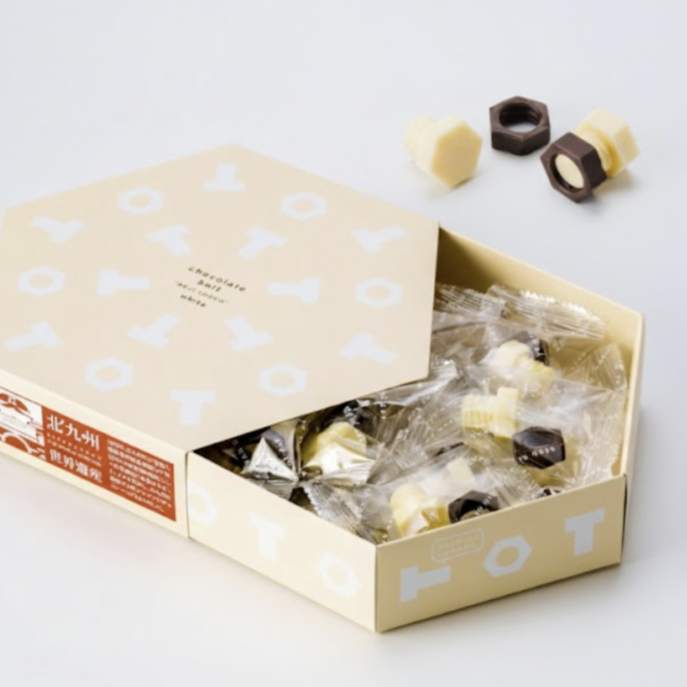 ネジチョコ ホワイト 15個入（NEJI CHOCO LABORATORY） | Cake.jp