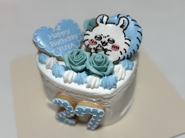 ☆Custom Cake Maker☆カスタマイズケーキ｜ハート形｜ローズ 4号の口コミ・評判詳細| Cake.jp